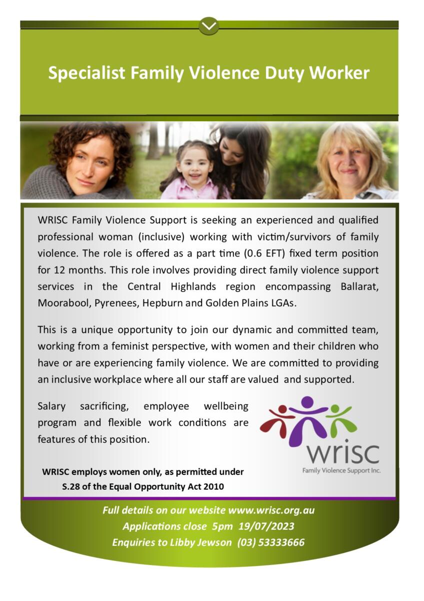 WRISC is Recruiting - WRISC